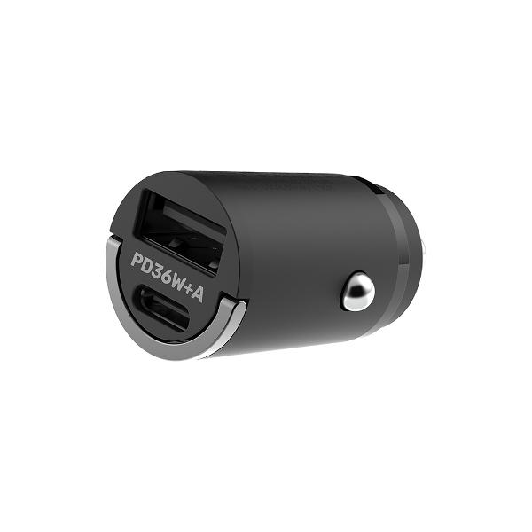 DC-PD36W USB 2ポート 自動判定 コンパクト DCソケット 車 充電器 USBPD Type-C USB-A LED 高出力 キャップ カシムラ DC-071 : 雑貨&カー用品 ...