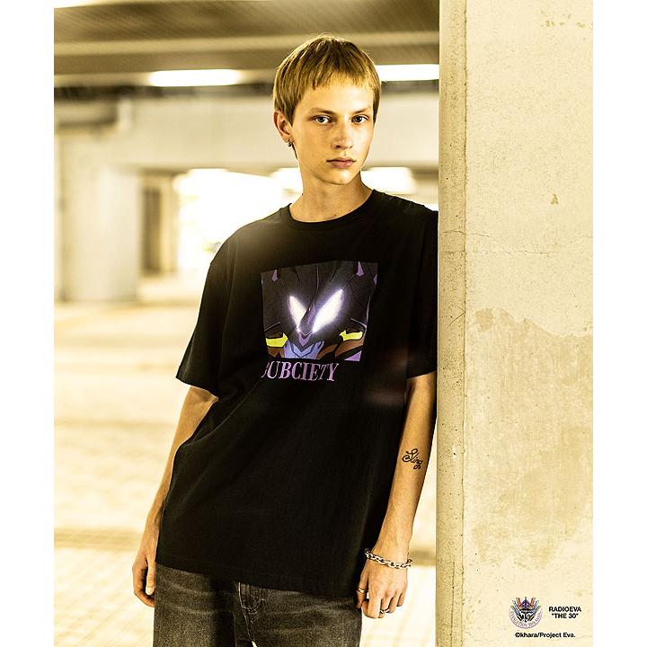Subciety（サブサエティ） EVANGELION × Tシャツ SUBCIETY DISC8
