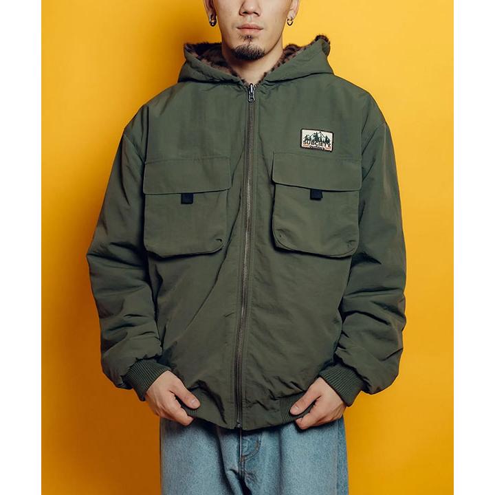 Subciety（サブサエティ） ジャケット SUBCIETY Reversible nylon fur