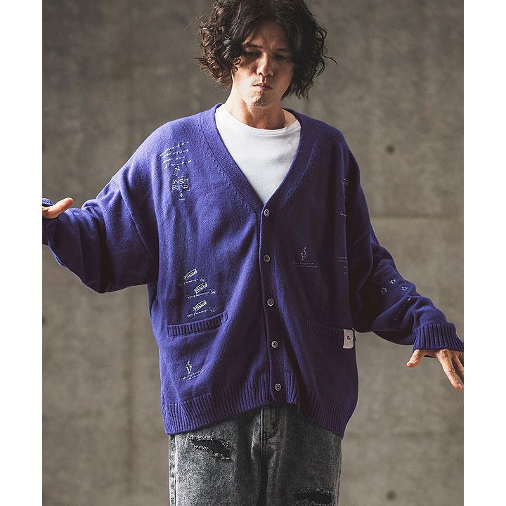 GLIMCLAP グリムクラップ カーディガン GLIMCLAP Sprinkled embroidery