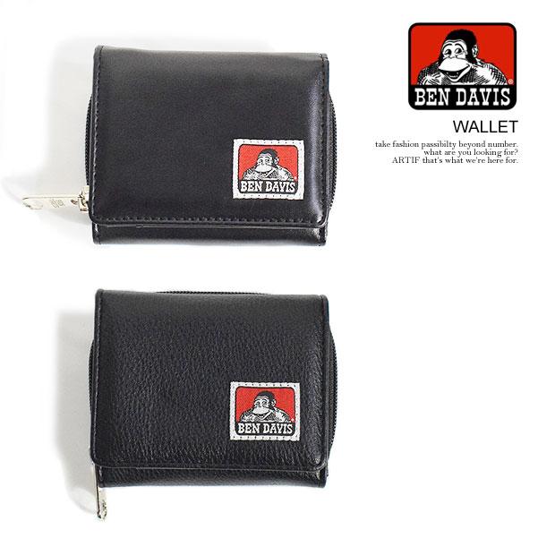 BEN DAVIS（ベンデイビス） 財布 BEN DAVIS WALLET メンズ 三つ折り財布 コンパクトウォレット 送料無料 ストリート ...