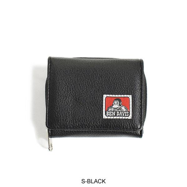 BEN DAVIS（ベンデイビス） 財布 BEN DAVIS WALLET メンズ 三つ折り財布 コンパクトウォレット 送料無料 ストリート ...