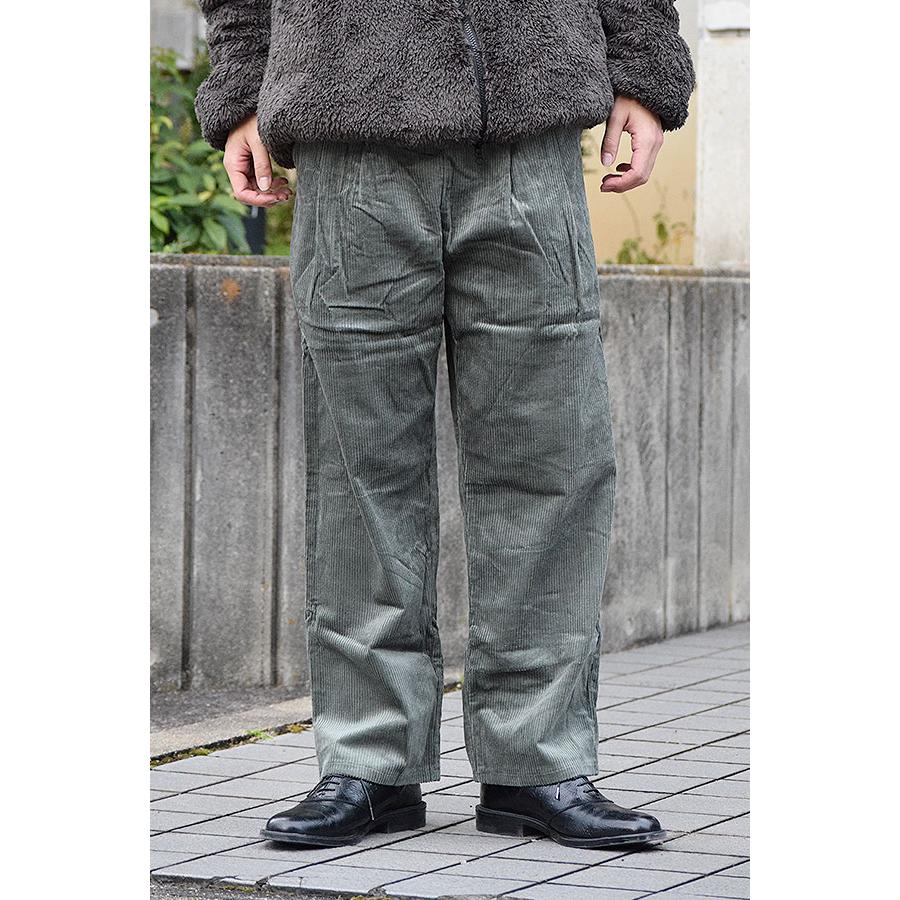 コアセルベート パンツ COACERVATE WIDE STRAIGHT CORDUROY PANTS