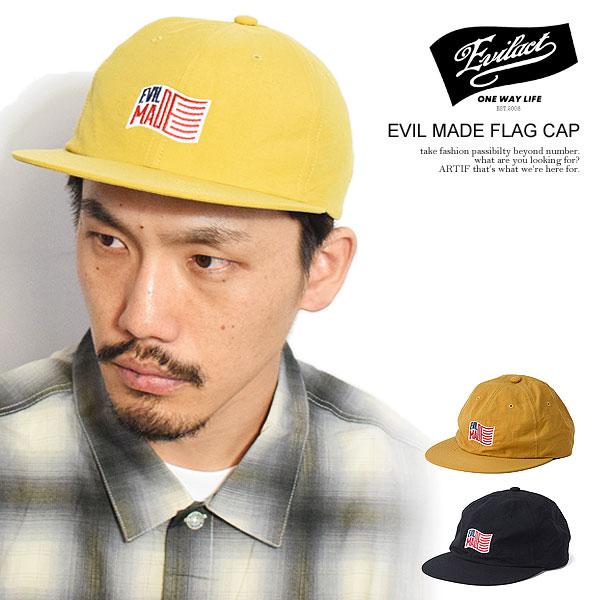イーブルアクト キャップ EVILACT EVIL MADE FLAG CAP メンズ ナイロンキャップ 6パネルキャップ 送料無料 ストリート : ARTIF - 通販 - Yahoo!ショッピング