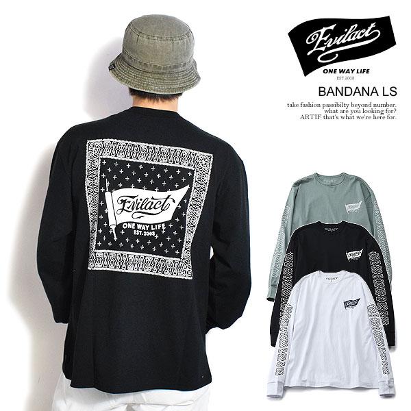 イーブルアクト Tシャツ EVILACT BANDANA LS メンズ 長袖 ロンT バイカー 送料無料 ストリート : ARTIF - 通販 - Yahoo!ショッピング