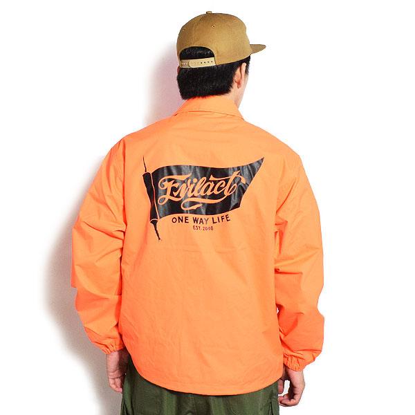 イーブルアクト ジャケット EVILACT FLAG WIND BREAKER メンズ コーチジャケット ウィンドブレイカー バイカー 送料無料 : ARTIF - 通販 - Yahoo!ショッピング