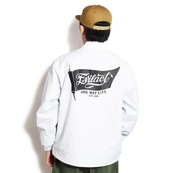 イーブルアクト ジャケット EVILACT FLAG WIND BREAKER メンズ コーチ