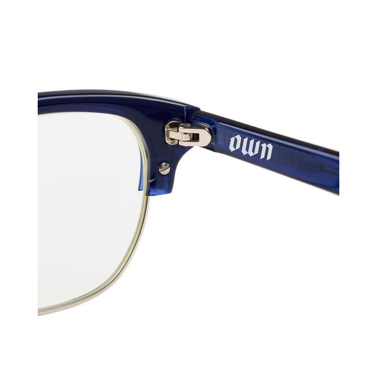 OWN オウン #19 BLUE / CLEAR メンズ サングラス メガネ ブロウタイプ クリアレンズ アイウェア 送料無料 ストリート atfacc オウン サングラス OWN #19 BLUE / CLEAR メンズ メガネ ブロウタイプ