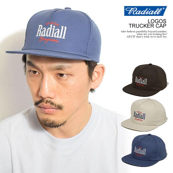 ラディアル キャップ RADIALL LOGOS - TRUCKER CAP radiall メンズ トラッカーキャップ ベースボールキャップ ...