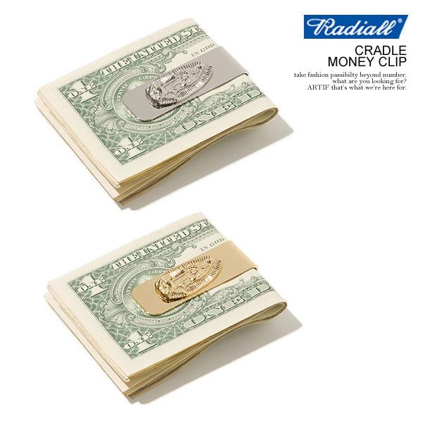 RADIALL（ラディアル） マネークリップ RADIALL CRADLE - MONEY CLIP メンズ 真鍮 送料無料 ストリート ...