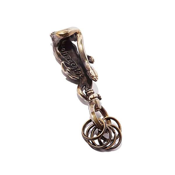 Softmachine 【受注生産商品 (3週間〜1ヶ月)】 ソフトマシーン キーリング SOFTMACHINE PANTHER KEY HOOK メンズ 送料無料 キャンセル不可 ...