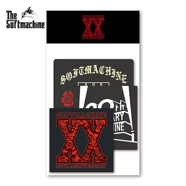 Softmachine 20th Anniversary Collection SOFTMACHINE ソフトマシーン ステッカー XX STICKER SET メンズ 20周年 ...