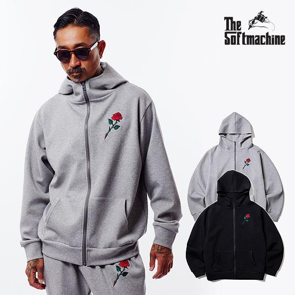 Softmachine（ソフトマシーン） SALE セール パーカー SOFTMACHINE ALONE JERSEY HOODED(ZIP UP JERSEY PARKA) メンズ ...