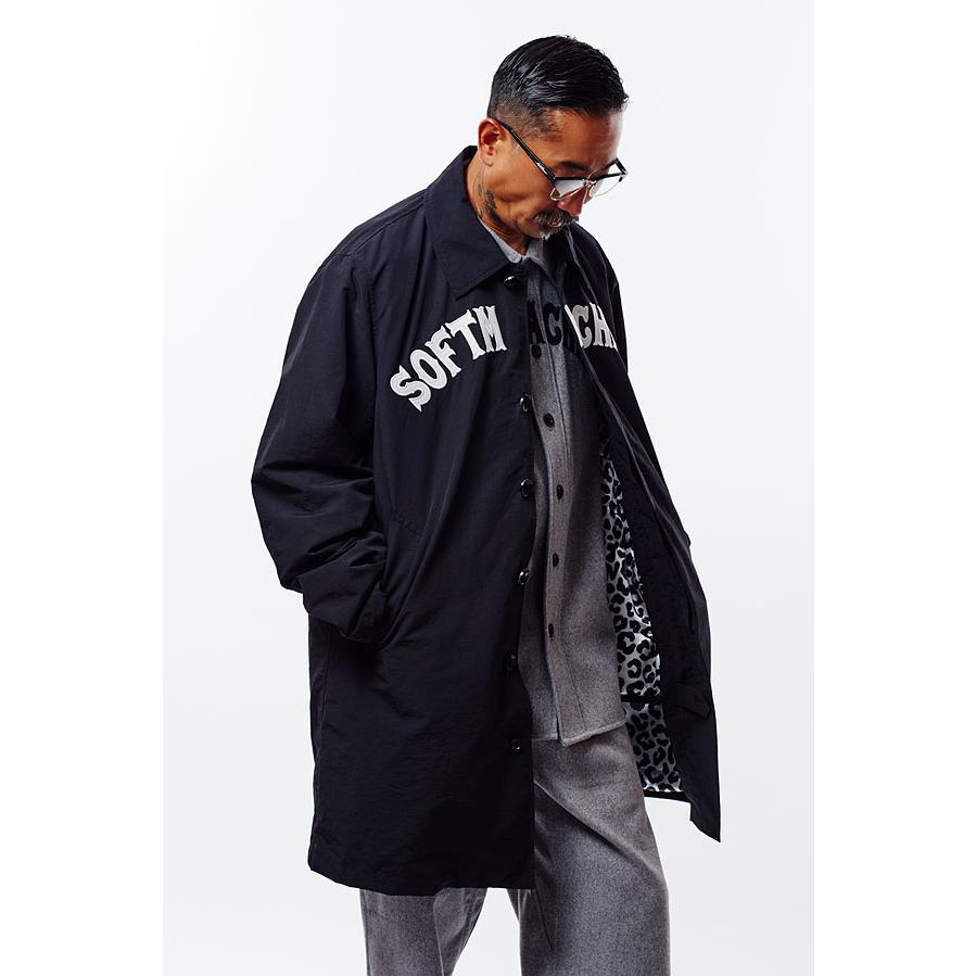 Softmachine 2024 秋冬 先行予約 11月〜12月入荷予定 ソフトマシーン コート SOFTMACHINE GEORGE COAT メンズ 送料無料 キャンセル不可 ...