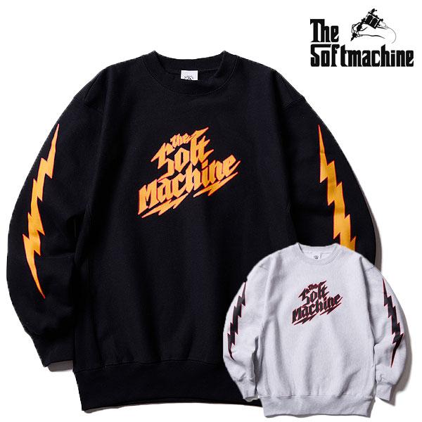 Softmachine 2025 秋冬 先行予約 10月〜11月入荷予定 ソフトマシーン スウェット SOFTMACHINE FLASH SWEAT メンズ 送料無料 キャンセル不可 ...