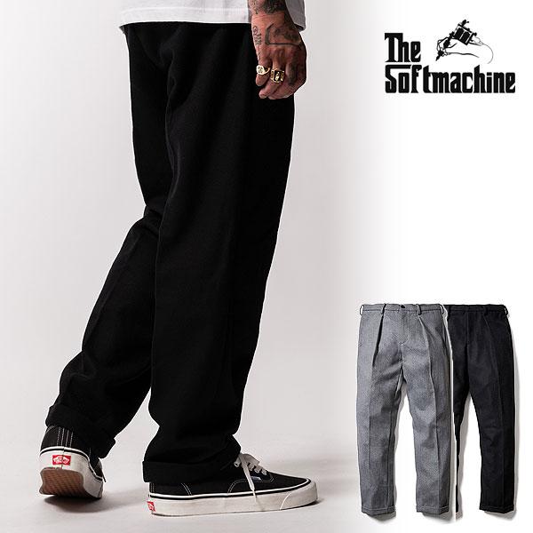 Softmachine 2025 秋冬 先行予約 10月〜11月入荷予定 ソフトマシーン パンツ SOFTMACHINE F.O.B WOOL メンズ 送料無料 キャンセル不可 : ARTIF ...