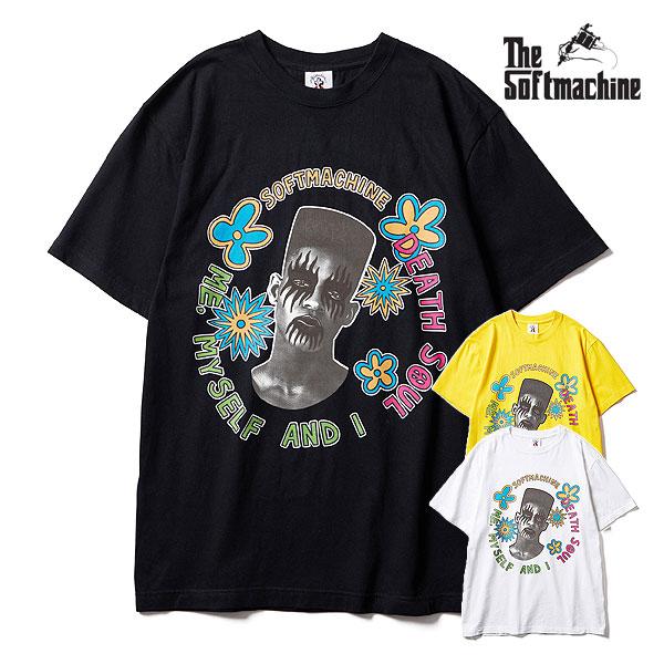 Softmachine 2025 春夏 先行予約 4月〜5月入荷予定 ソフトマシーン Tシャツ SOFTMACHINE DEATH SOUL-T(T-SHIRTS)メンズ キャンセル不可 ...