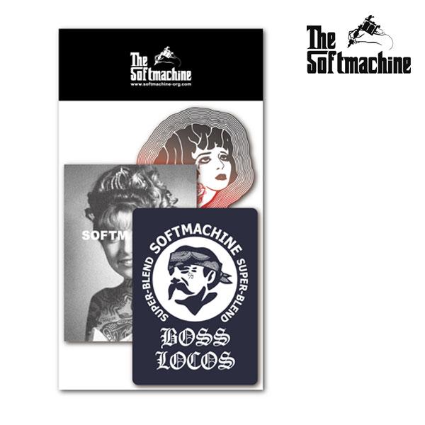 Softmachine ソフトマシーン ステッカーセット SOFTMACHINE SM STICKER SET : ARTIF - 通販 ...