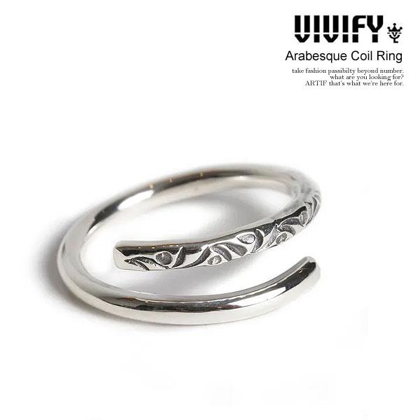 VIVIFY ビビファイ リング Arabesque Coil Ring メンズ 指輪 コイルリング シルバー925 アクセサリー ジュエリー 送料無料 : ARTIF - 通販 ...