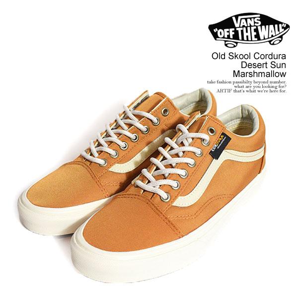 VANS ヴァンズ スニーカー Old Skool Cordura Desert Sun/Marshmallow メンズ オールドスクール ...