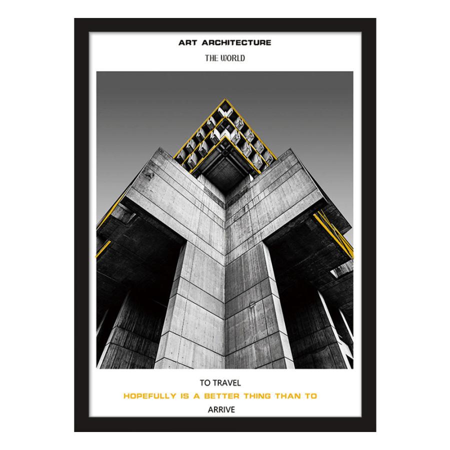 LIFEHACKポスター 建築 建物 選べるサイズ A4 ポスター A3 フレーム アートプリント : 壁面装飾 内装用壁アート ARTLABO - 通販 - Yahoo!ショッピング