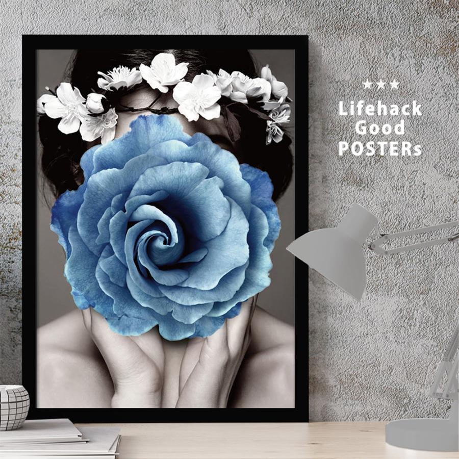 LIFEHACKポスター 女性 選べるサイズ A4 ポスター A3 フレーム アートプリント : 壁面装飾 内装用壁アート ARTLABO - 通販 - Yahoo!ショッピング