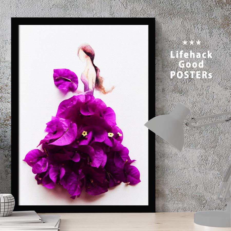 LIFEHACKポスター 女性 選べるサイズ A4 ポスター A3 フレーム アートプリント : 壁面装飾 内装用壁アート ARTLABO - 通販 - Yahoo!ショッピング