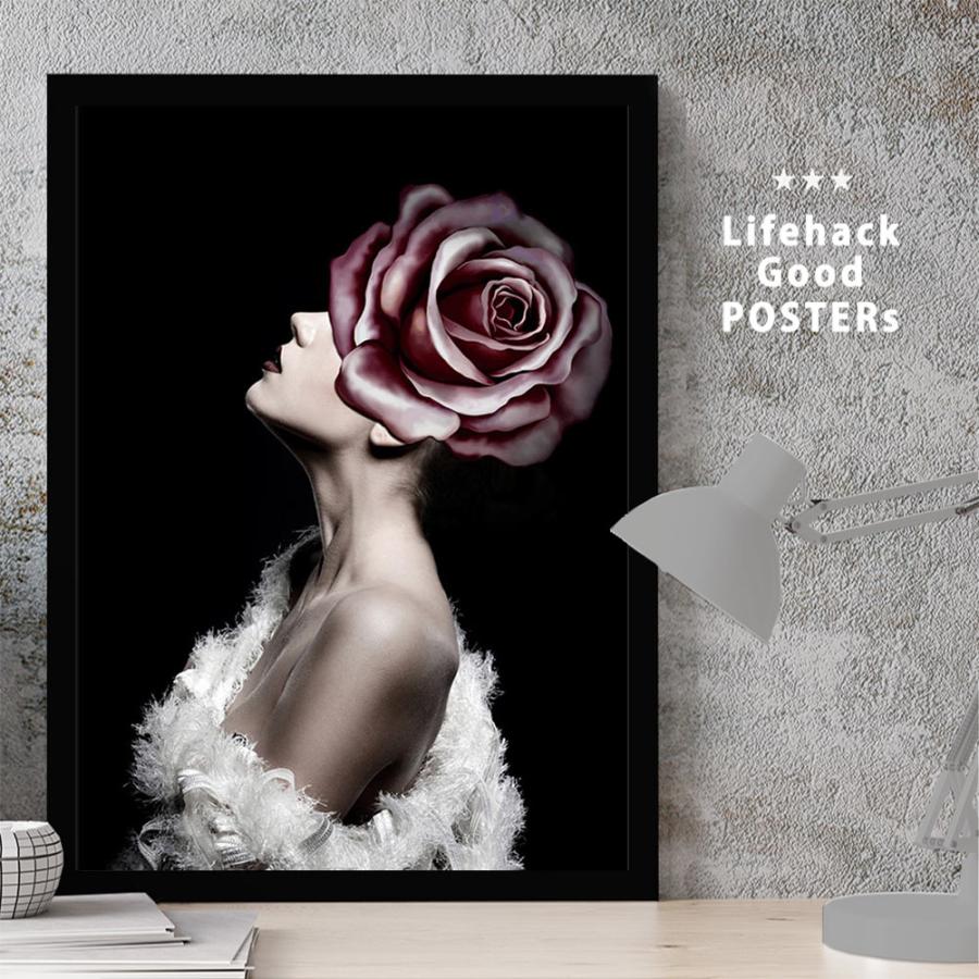 LIFEHACKポスター 女性 選べるサイズ A4 ポスター A3 フレーム アートプリント : 壁面装飾 内装用壁アート ARTLABO - 通販 - Yahoo!ショッピング