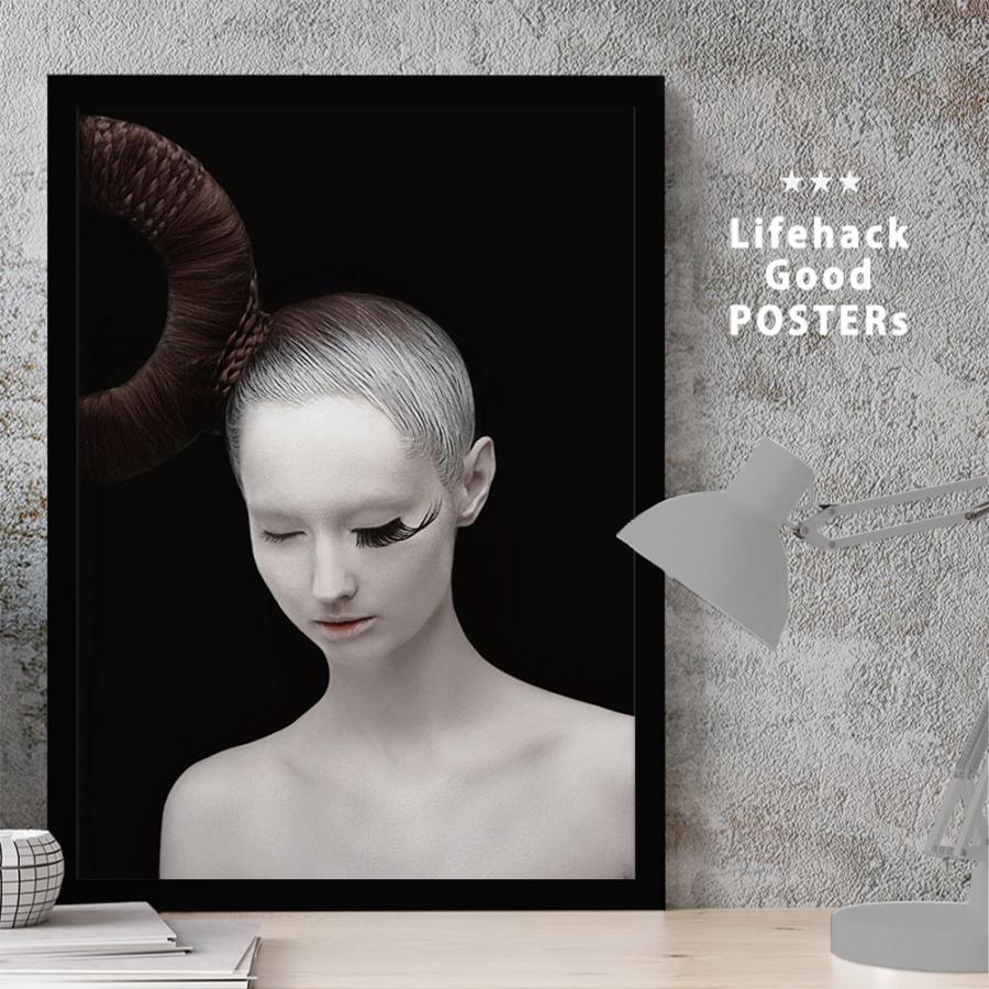 LIFEHACKポスター 女性 選べるサイズ A4 ポスター A3 フレーム アートプリント : 壁面装飾 内装用壁アート ARTLABO - 通販 - Yahoo!ショッピング