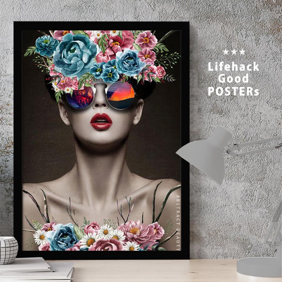 LIFEHACKポスター 女性 選べるサイズ A4 ポスター A3 フレーム アートプリント : 壁面装飾 内装用壁アート ARTLABO - 通販 - Yahoo!ショッピング