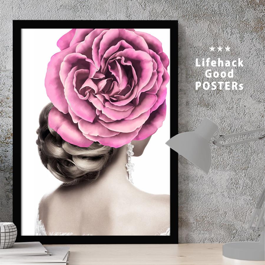 LIFEHACKポスター 女性 選べるサイズ A4 ポスター A3 フレーム アートプリント : 壁面装飾 内装用壁アート ARTLABO - 通販 - Yahoo!ショッピング