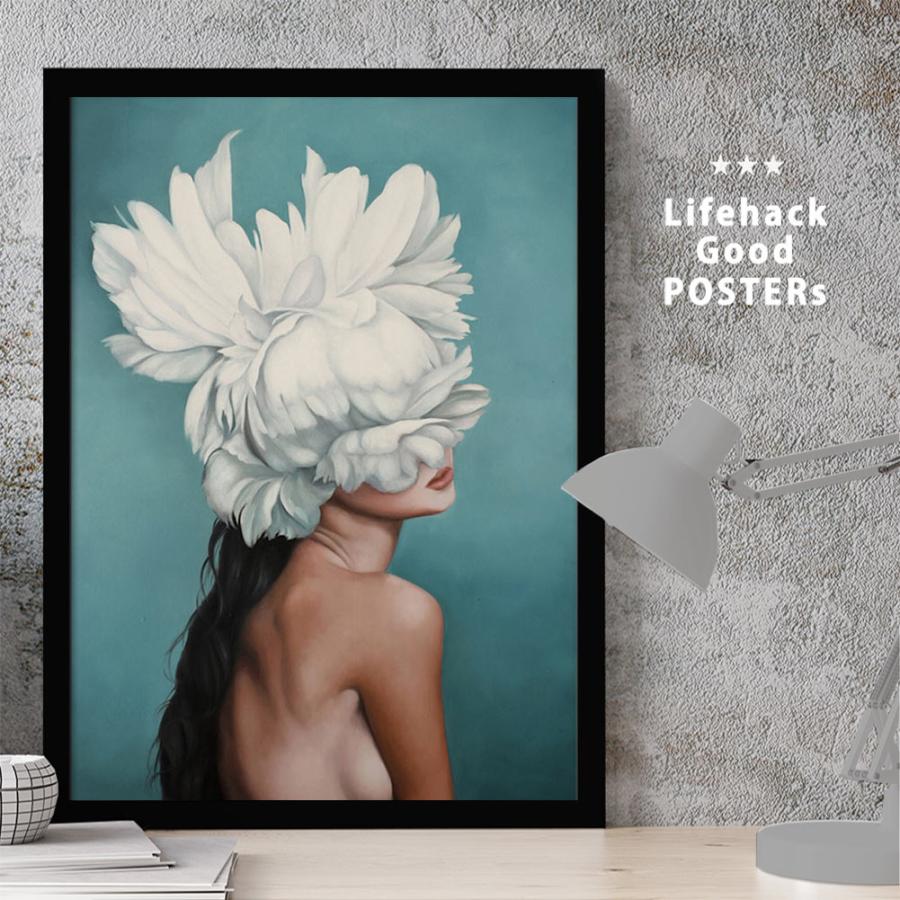 LIFEHACKポスター 女性 選べるサイズ A4 ポスター A3 フレーム アートプリント : 壁面装飾 内装用壁アート ARTLABO - 通販 - Yahoo!ショッピング