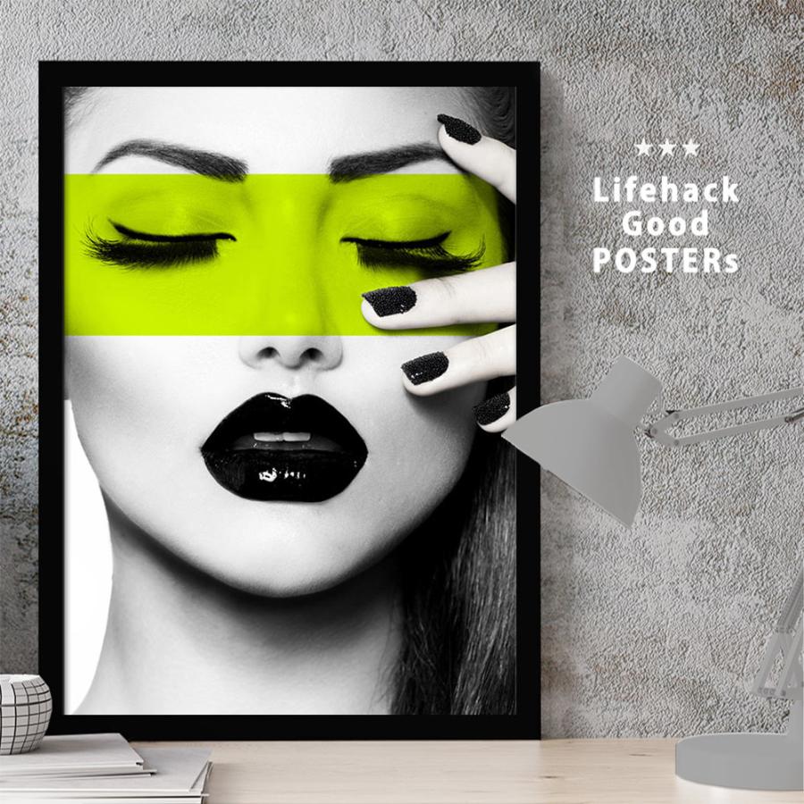 LIFEHACKポスター 女性 選べるサイズ A4 ポスター A3 フレーム アートプリント : 壁面装飾 内装用壁アート ARTLABO - 通販 - Yahoo!ショッピング