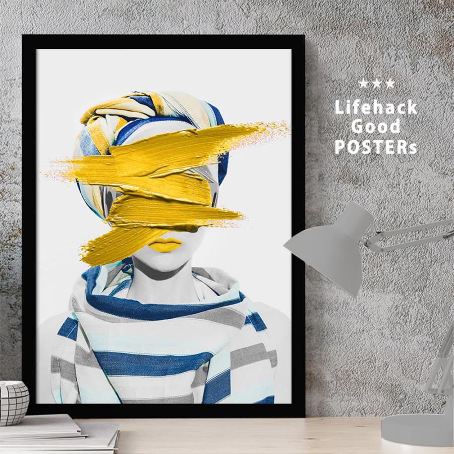 LIFEHACKポスター 女性 選べるサイズ A4 ポスター A3 フレーム アートプリント : 壁面装飾 内装用壁アート ARTLABO - 通販 - Yahoo!ショッピング