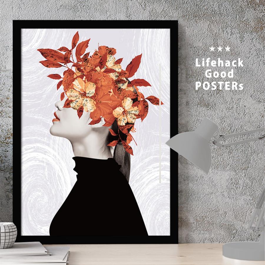 LIFEHACKポスター 女性 選べるサイズ A4 ポスター A3 フレーム アートプリント : 壁面装飾 内装用壁アート ARTLABO - 通販 - Yahoo!ショッピング