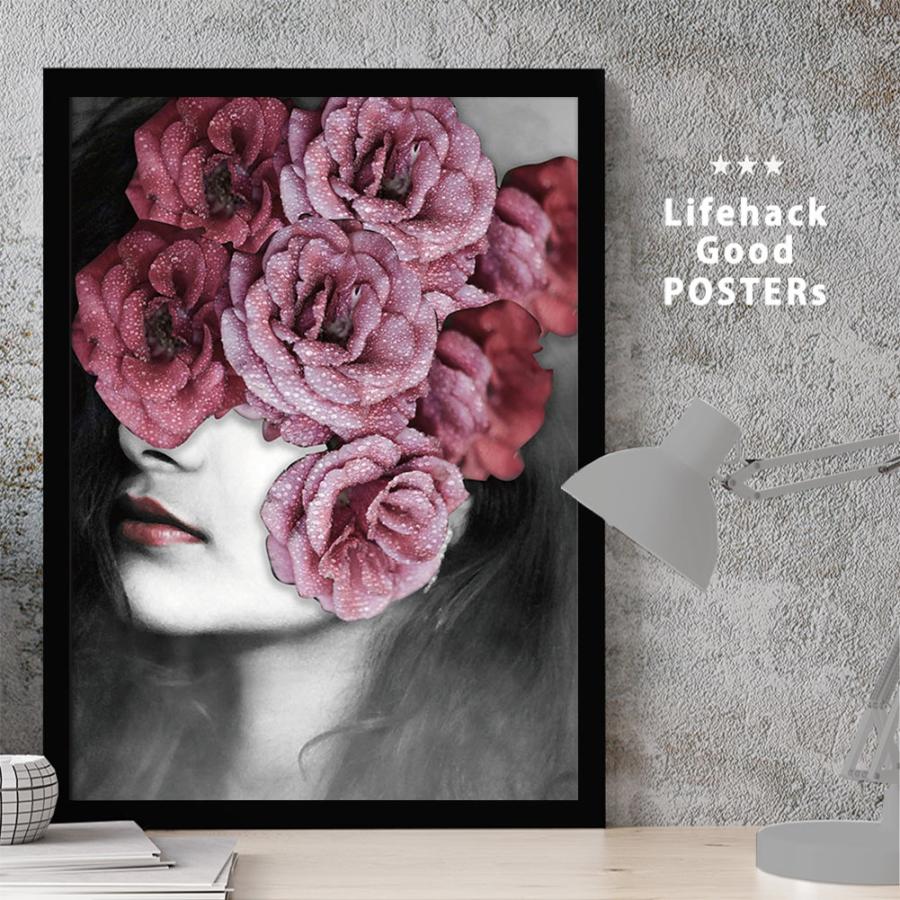 LIFEHACKポスター 女性 選べるサイズ A4 ポスター A3 フレーム アートプリント : 壁面装飾 内装用壁アート ARTLABO - 通販 - Yahoo!ショッピング