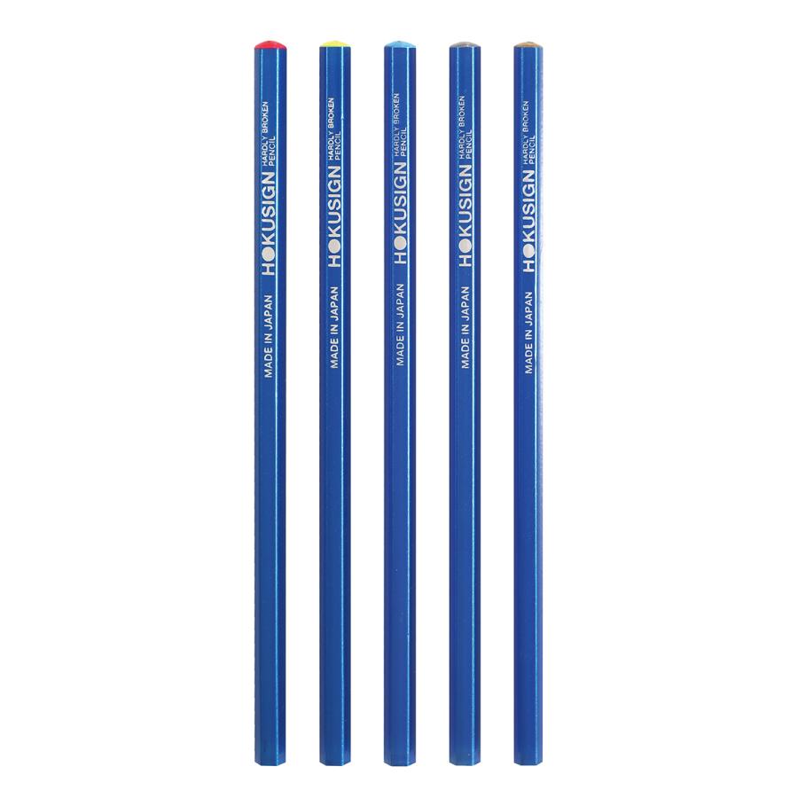 [ メール便可 ] ホクサイン 鉛筆 5本セット HB B 2B 3B 4B クツワ PA014 日本製 六角軸 【 HOKUSIGN デッサン 絵画 書写 ギフト 】 : 画材・ものづくりの ...