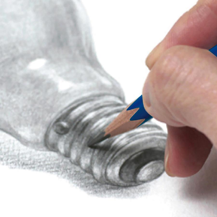 [ メール便可 ] ホクサイン 鉛筆 5本セット HB B 2B 3B 4B クツワ PA014 日本製 六角軸 【 HOKUSIGN デッサン 絵画 書写 ギフト 】 : 画材・ものづくりの ...