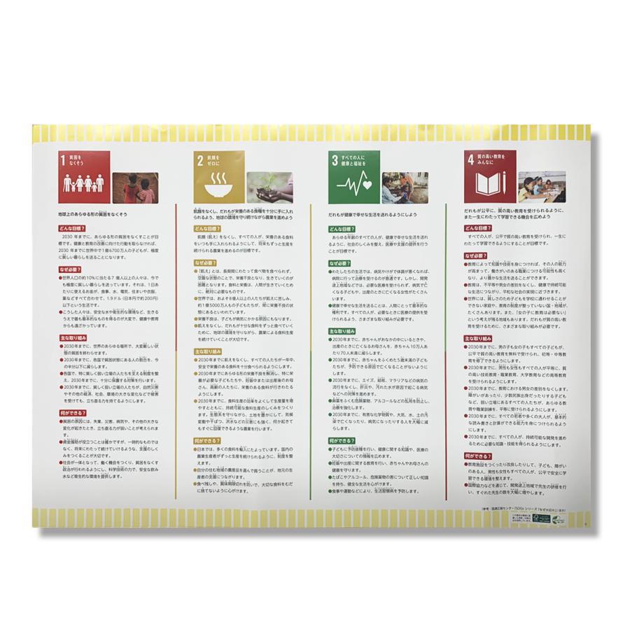 SDGsって何だろう？ ポスター版 1セット 5枚組 B2サイズ 515×728mm SDGs ポスター B2 : 画材・ものづくりのアートロコ - 通販 - Yahoo!ショッピング