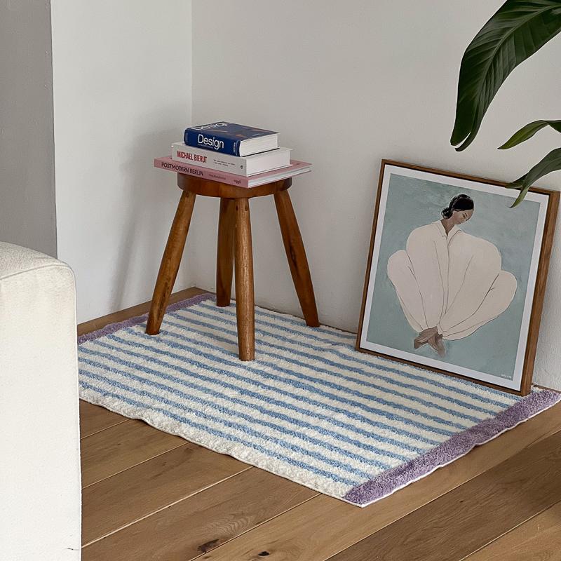 カラー ストライプ ラグ 80cm×120cm [ART OF BLACK] :rug-03073:ART OF BLACK - 通販 ...