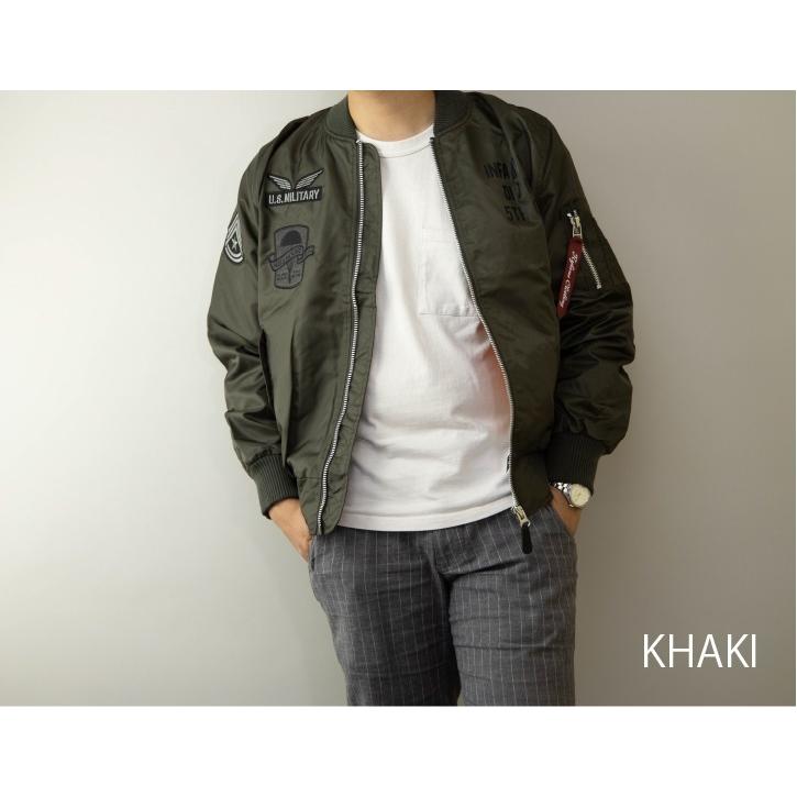 【NYLAUS】MA-1 ヘビーツイル ミリタリー フライトジャケット（ブラック）LL : ギャラリー蓮華 - 通販 - Yahoo!ショッピング