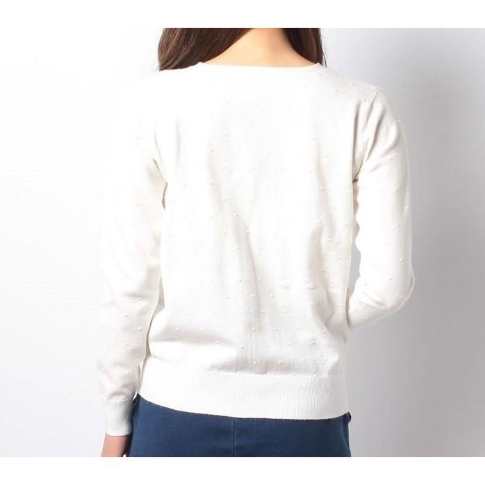 Techichi テチチ ドビードット カーディガン ホワイト M KANA100 : ギャラリー蓮華 - 通販 - Yahoo!ショッピング