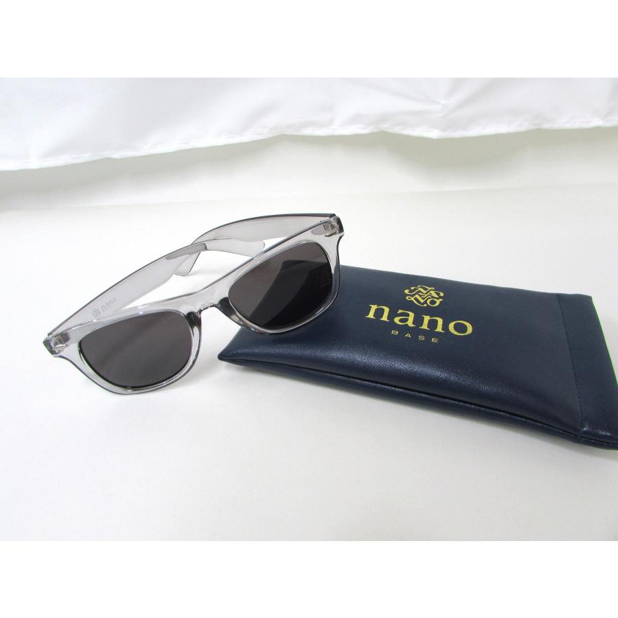 nano BASE ナノベース 男女兼用 サングラス 専用ケース付き nano-base-01 : ギャラリー蓮華 - 通販 - Yahoo!ショッピング