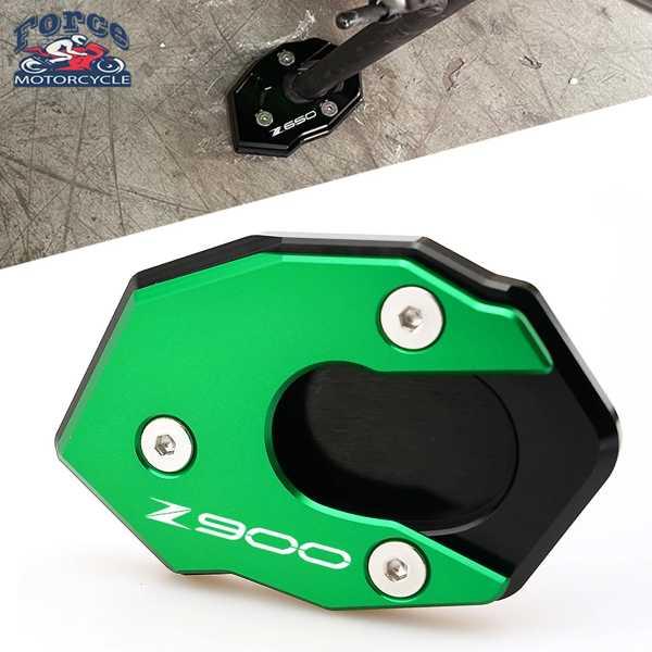 カワサキZ650 Z900 Z900RS z 650 900 2017 2018 2019 2020 2021 2022 cncキックスタンドスプリングサイドスタンドフットスタンド延長引伸 ...