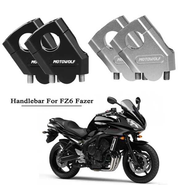 ヤマハFZ6 S2 fazer 600 fz 6 FAZER600アルミハンドル高めるライザーバークランプマウント3色オートバイアクセサリー : ARUCUS-Yahoo!店 - 通販 ...