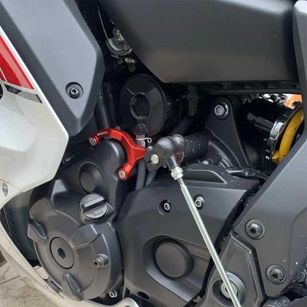 ギアシフトスタビライザー、ギアシフトレバー、Yamaha mt07、MT-07、tracer 700、7 fz07、FZ-07、r7、xsr700、2021、2022、2023用アクセサリー ...
