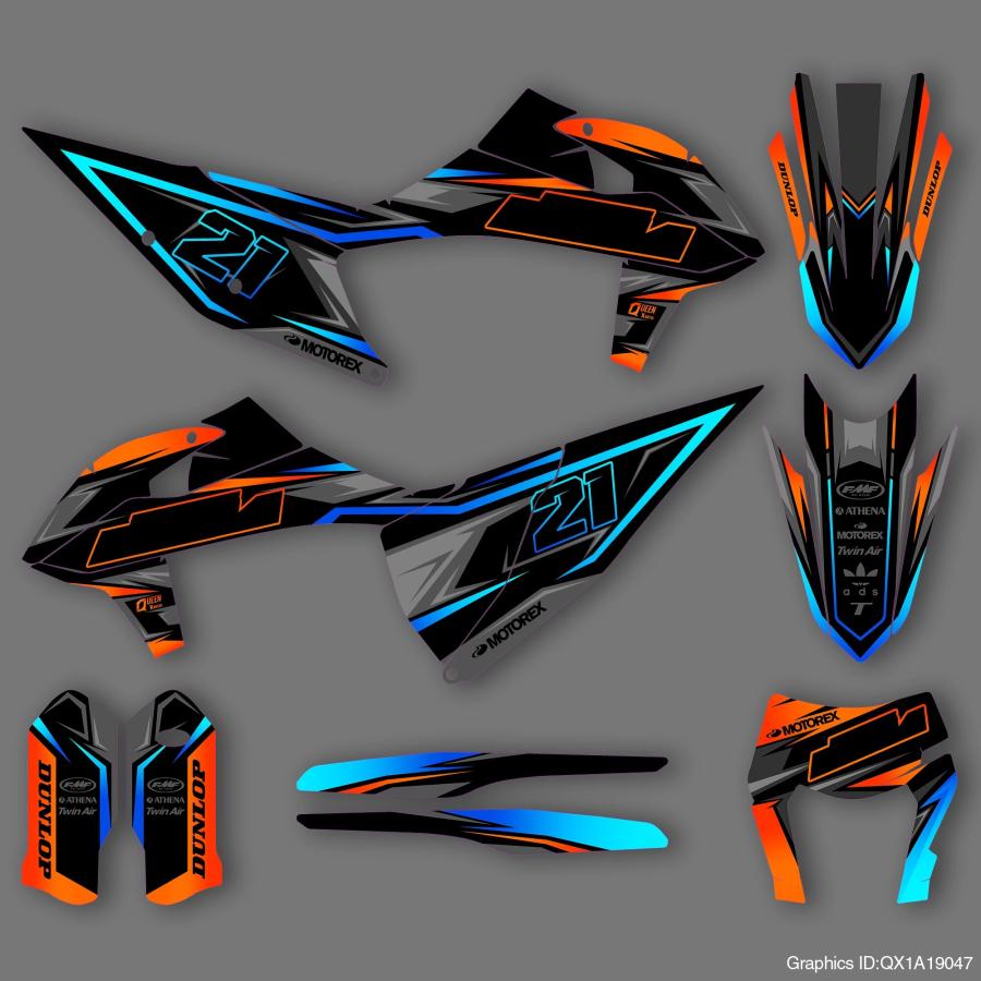 KTM SX SX-F EXC XC-W EXC-F 047 カスタム グラフィック デカール ステッカー EXCF 001 : q31f226cd94 : ARUCUS-Yahoo!店 ...