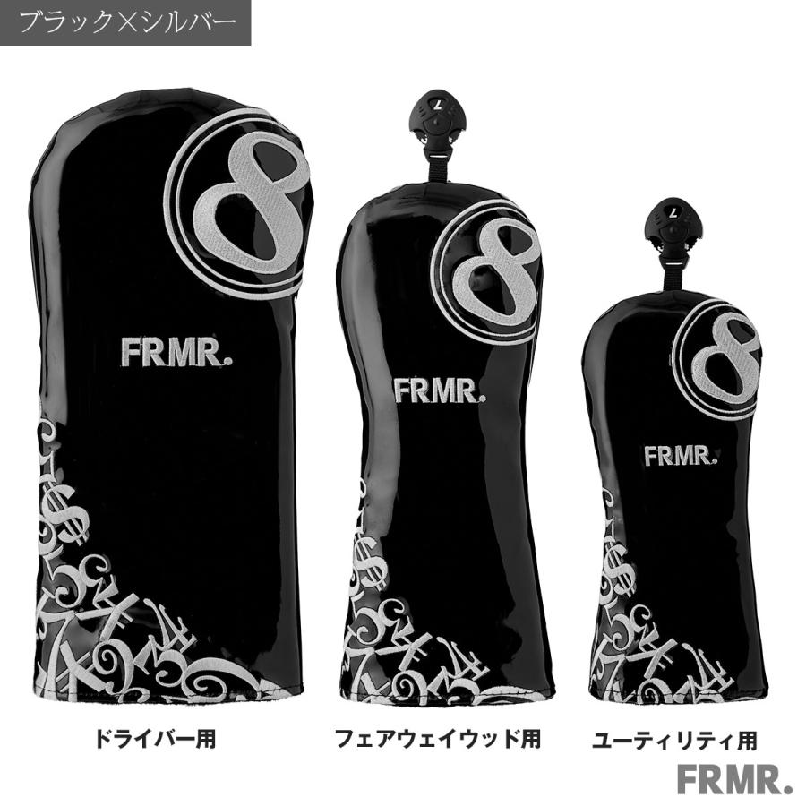 FRMR ヘッドカバー エナメル素材 ブランド ブラック ホワイト ゴールド : セレクトショップ NUMBER11 - 通販 - Yahoo ...