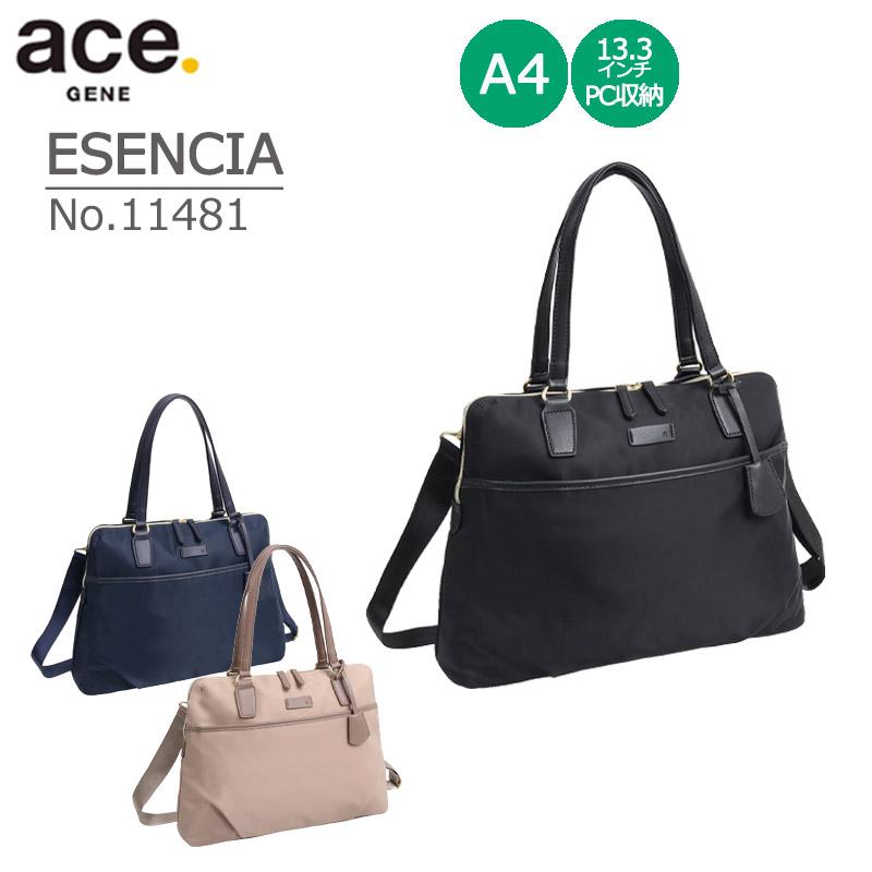 ace. GENE LABEL エース ジーンレーベル エセンシア トートバッグ No.11481 : 地球の歩き方オンラインショップ ...