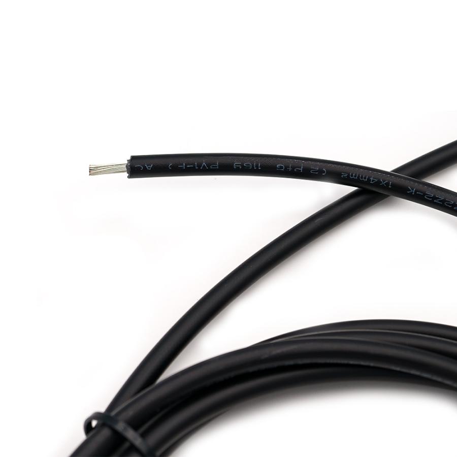 RIZ PLUS MC4 延長ケーブル 4.0sq 1m 両端コネクター付き 太陽光発電ケーブル ソーラー発電 : ARUSENA - 通販 - Yahoo!ショッピング